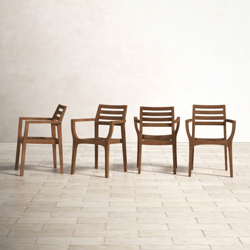 Farmhouse & Rustic Outdoor Dining Chairs | Birch Lane