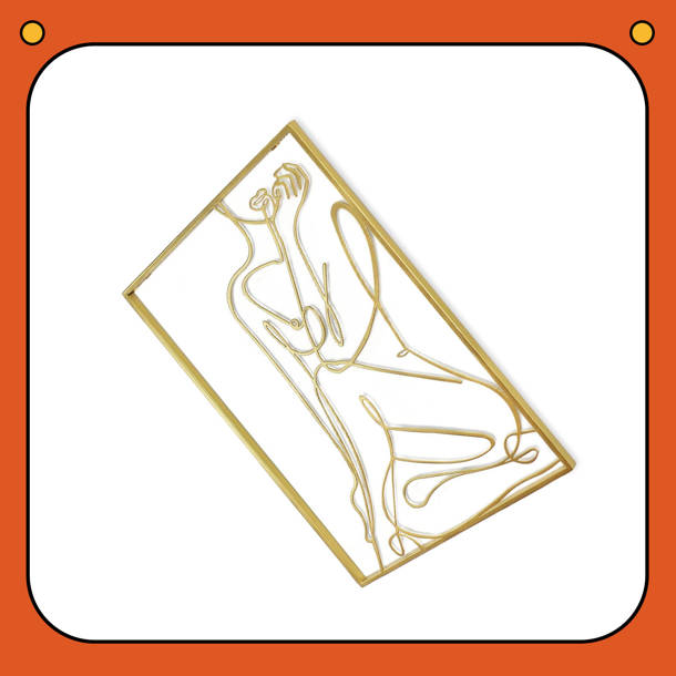 Mercer41 Searcy Metal Marble Sphere Sculpture | Wayfair