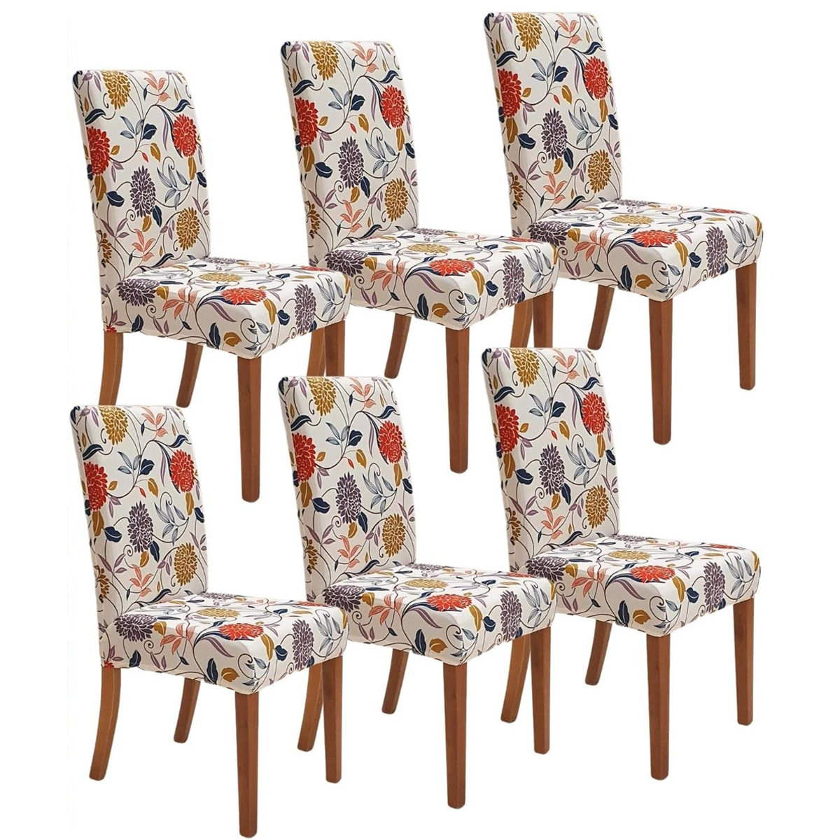 Winston Porter Box Cushion Dining Chair Slipcover | Wayfair