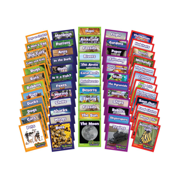 Junior Learning Science Decodables Non-Fiction Boxed Educational ...