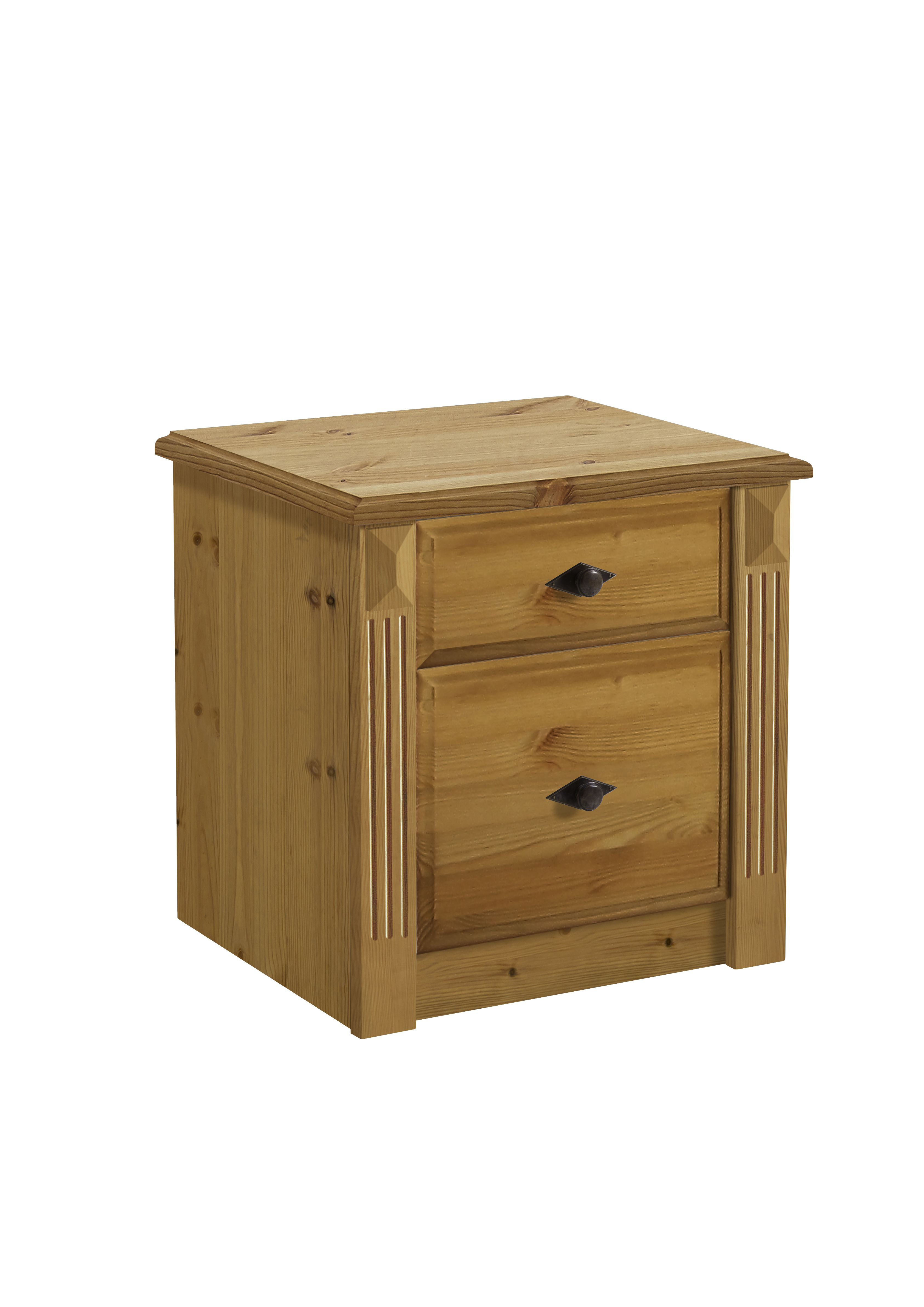 August Grove Eva Wood Bedside Table & Reviews | Wayfair.co.uk