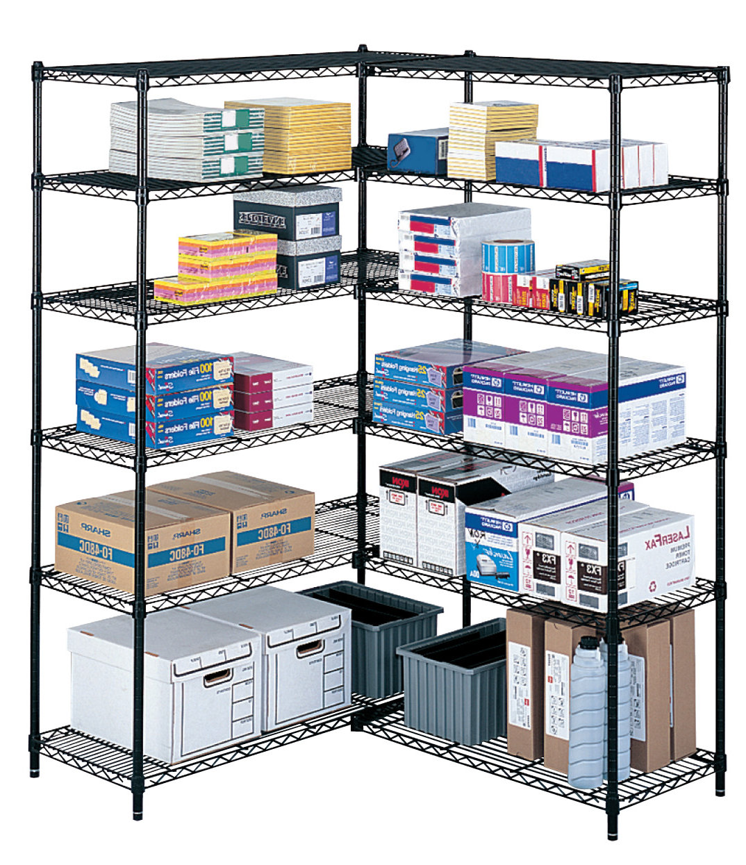 Safco Products Industrial Wire Extra Shelves (18" x 48" Shelves) | Wayfair