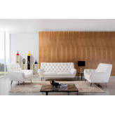 Orren Ellis Corniche 79'' Leather Sofa & Reviews | Wayfair