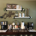 Gracie Oaks Rustic Style Metal Crockery Holder Utensil Crock & Reviews ...