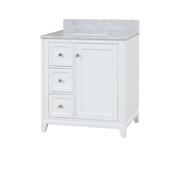 Chevington Atwell 29.13'' Free-standing Single Bathroom Vanity with ...