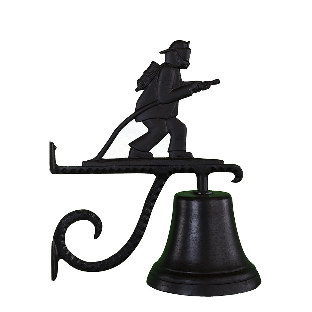 Montague Metal Products Cast Fireman Bell & Reviews | Wayfair