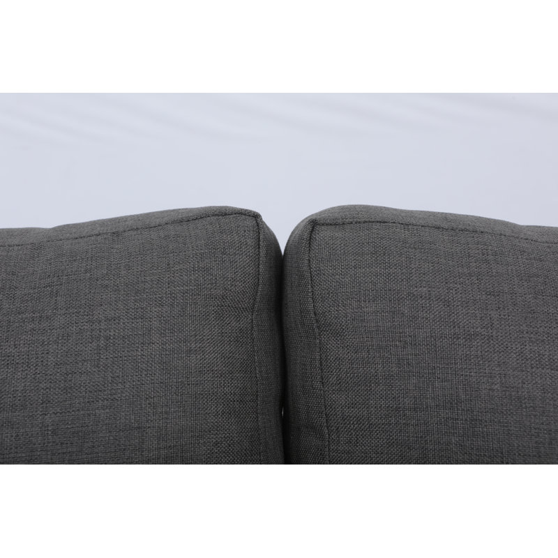 Brayden Studio® Kaiser 95'' Wide Outdoor Wicker Patio Sofa with ...