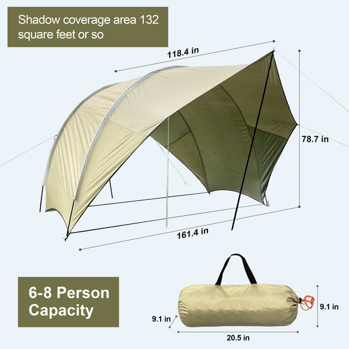 Poloma Auto Canopy Camper Trailer Sun Shade for Camping Car Awning Sun ...