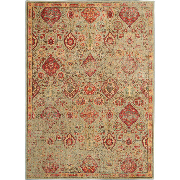 Bungalow Rose Lowndes Brick Red Rug & Reviews | Wayfair