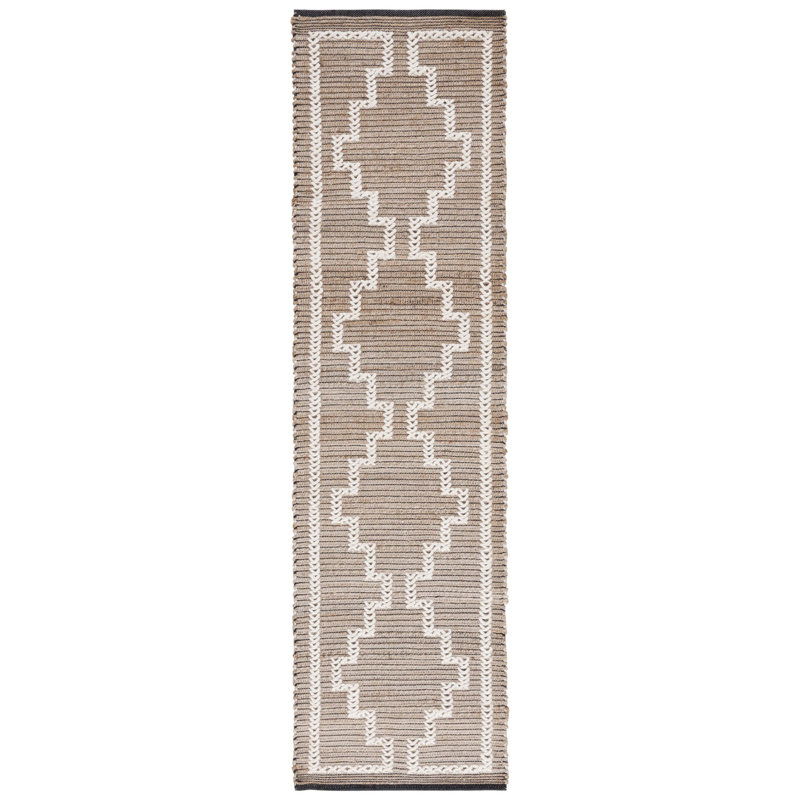 Wade Logan® Adriyel Handmade Flatweave Natural/Ivory Rug | Wayfair