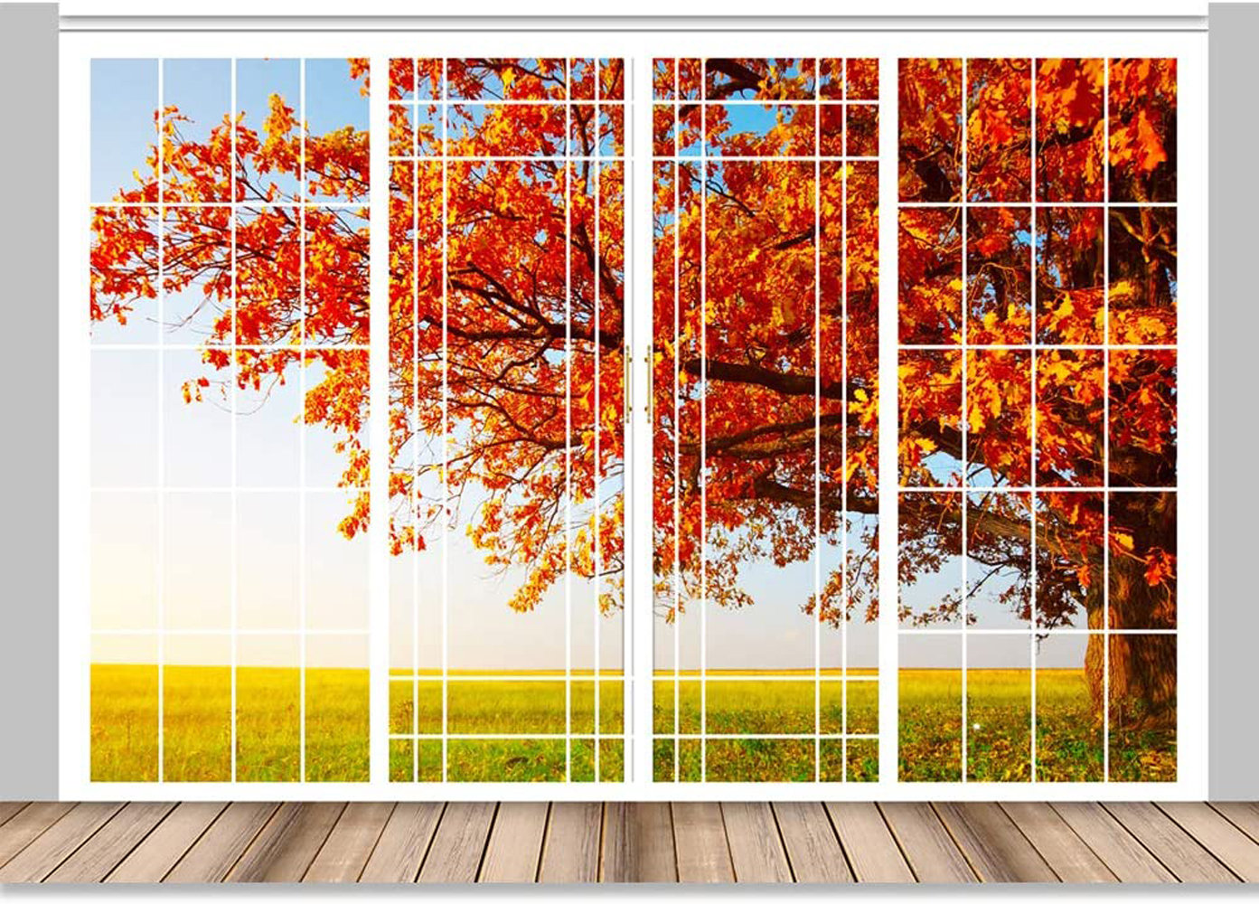 IDEA4WALL Window View Wall Mural | Wayfair