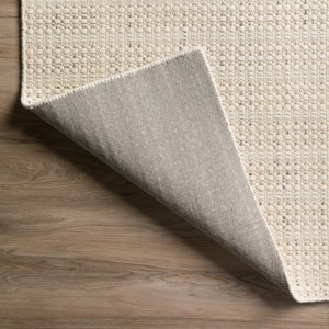 Highland Dunes Fyffe Handmade Wool Ivory Rug & Reviews | Wayfair