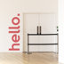 Latitude Run® Hello Wall Decal | Wayfair