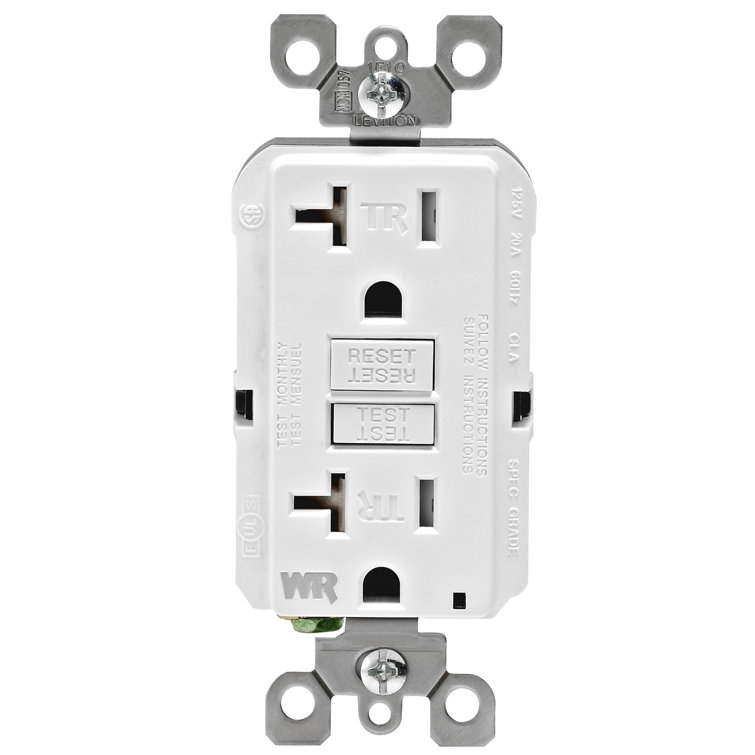 Leviton 20-Amp GFCI Outlet | Wayfair