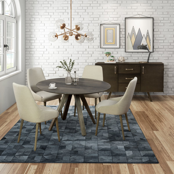 Corrigan Studio® Drake Solid Wood Dining Table | Wayfair