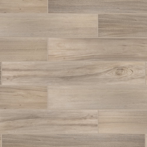 Merola Tile Mt Royale 6" x 36" Porcelain Wood Look Floor and Wall Tile ...