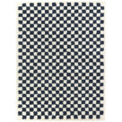 AllModern Walker Checkered Burnt Orange/Cream Shag Area Rug & Reviews ...