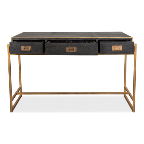 Sarreid Ltd Shagreen Writing Desk & Reviews | Perigold
