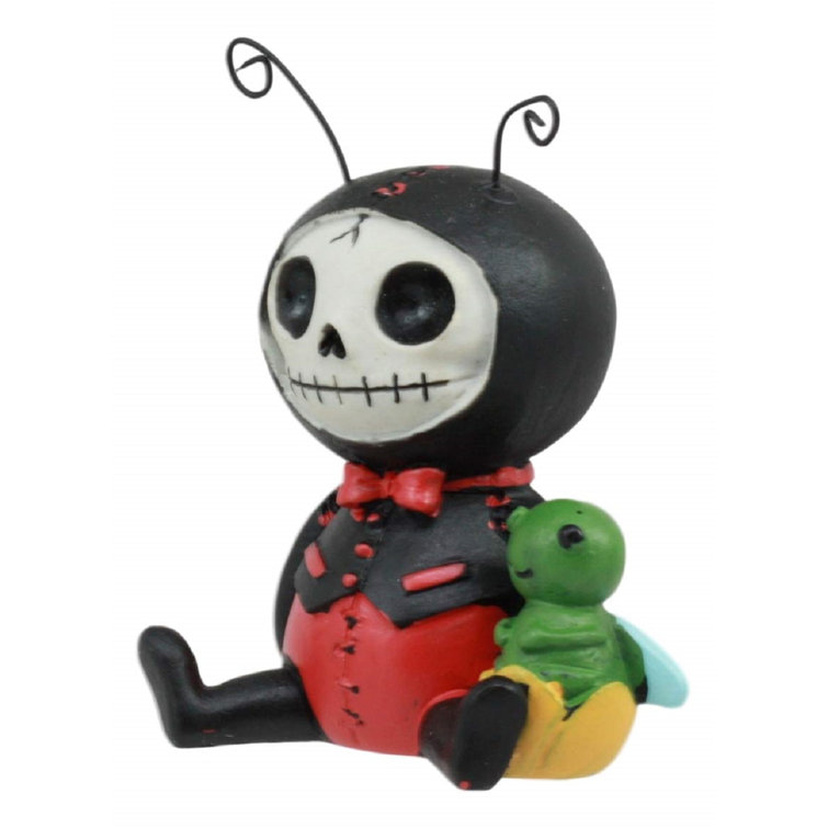 World Menagerie Creslow Furry Bones Ladybug with Skeleton Monster ...