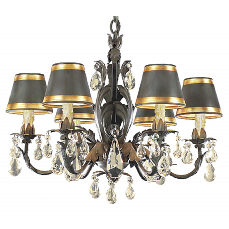 Arte De Mexico 6 - Light Dimmable Classic / Traditional Chandelier ...