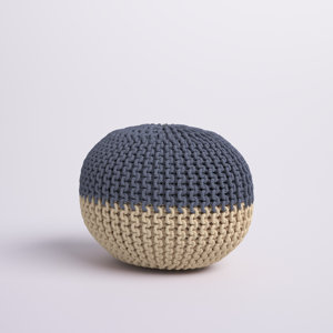 Mistana™ Grimes Upholstered Pouf & Reviews | Wayfair