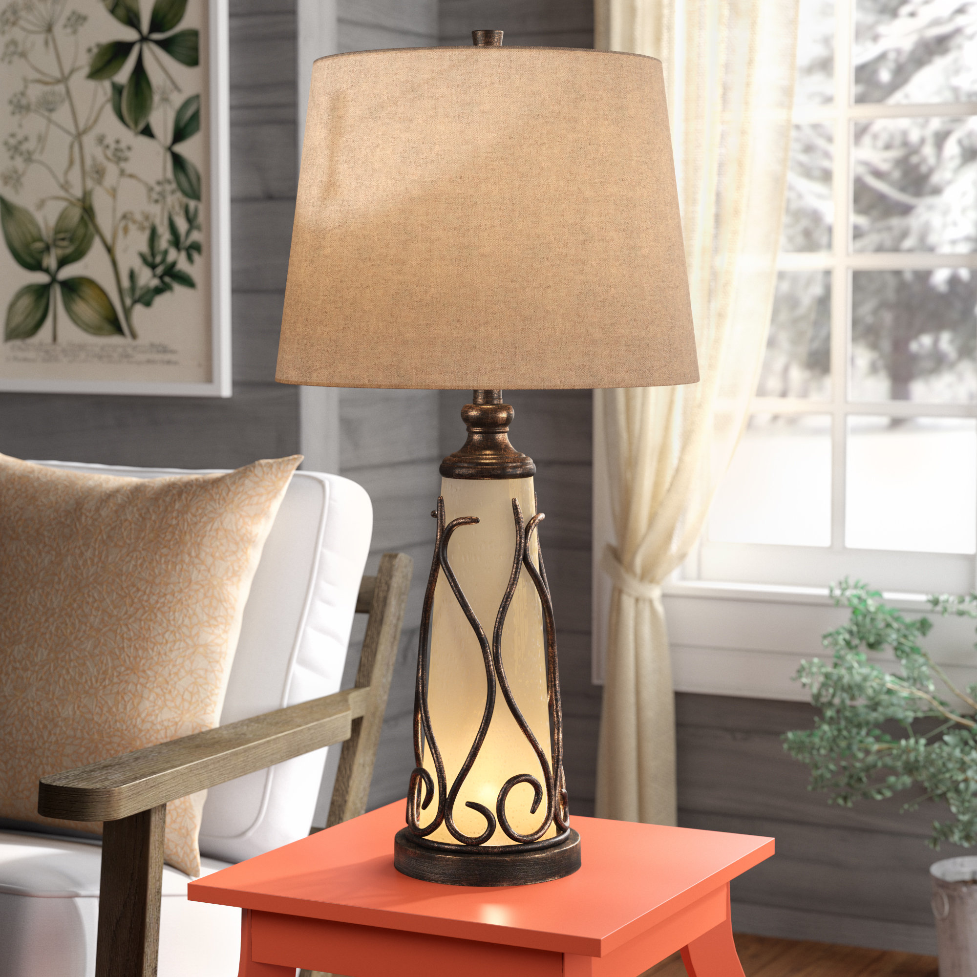 Loon Peak® Bundyhill Table Lamp & Reviews | Wayfair