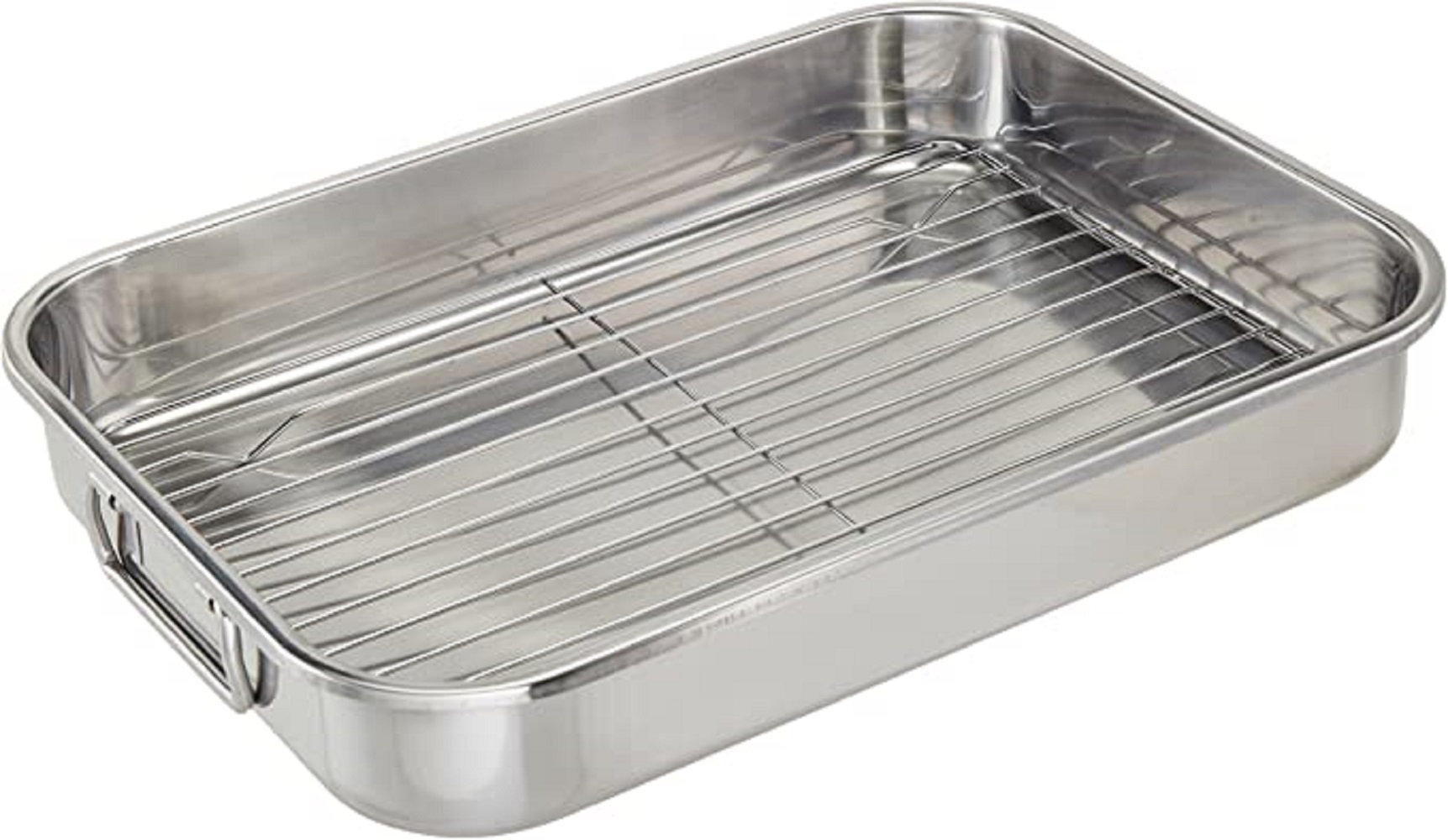 Cook Pro 15.25" Stainless Steel Lasagna Pan with Rack & Reviews | Wayfair