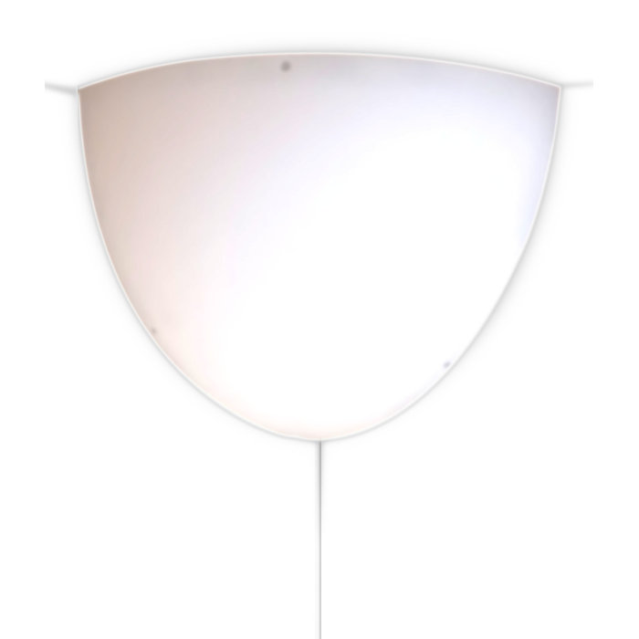 Ebern Designs Johnna Plug-in Corner Wall Light & Reviews | Wayfair