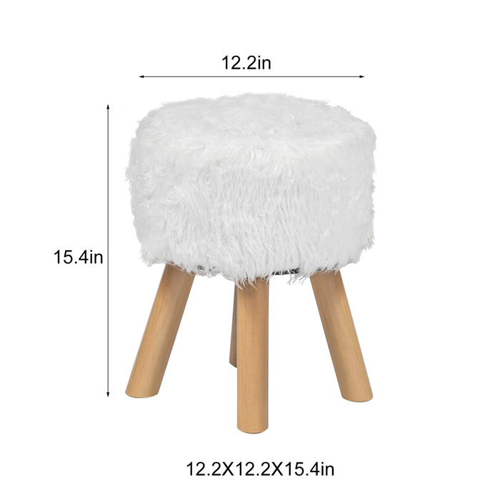 Latitude Run® Leander 15.4'' Tall Vanity Stool & Reviews | Wayfair