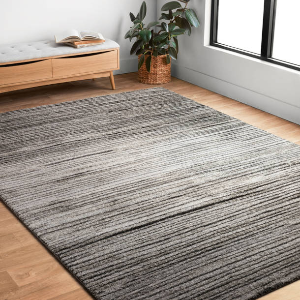 Latitude Run® Aparicio Performance Gray Rug & Reviews | Wayfair