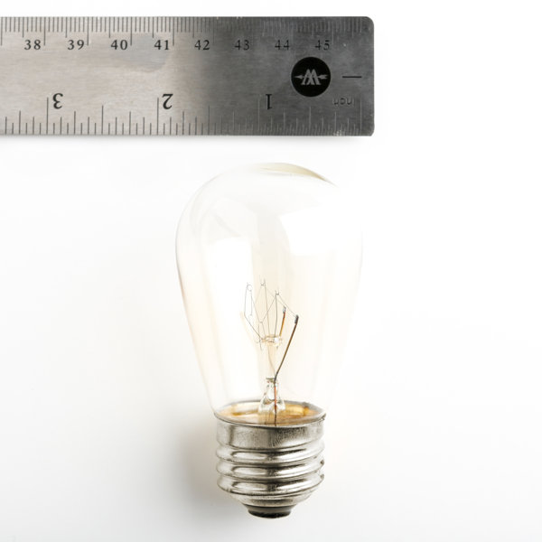 HometownEvolutionInc Outdoor 25 - Bulb 50'' Plug-in String Light ...