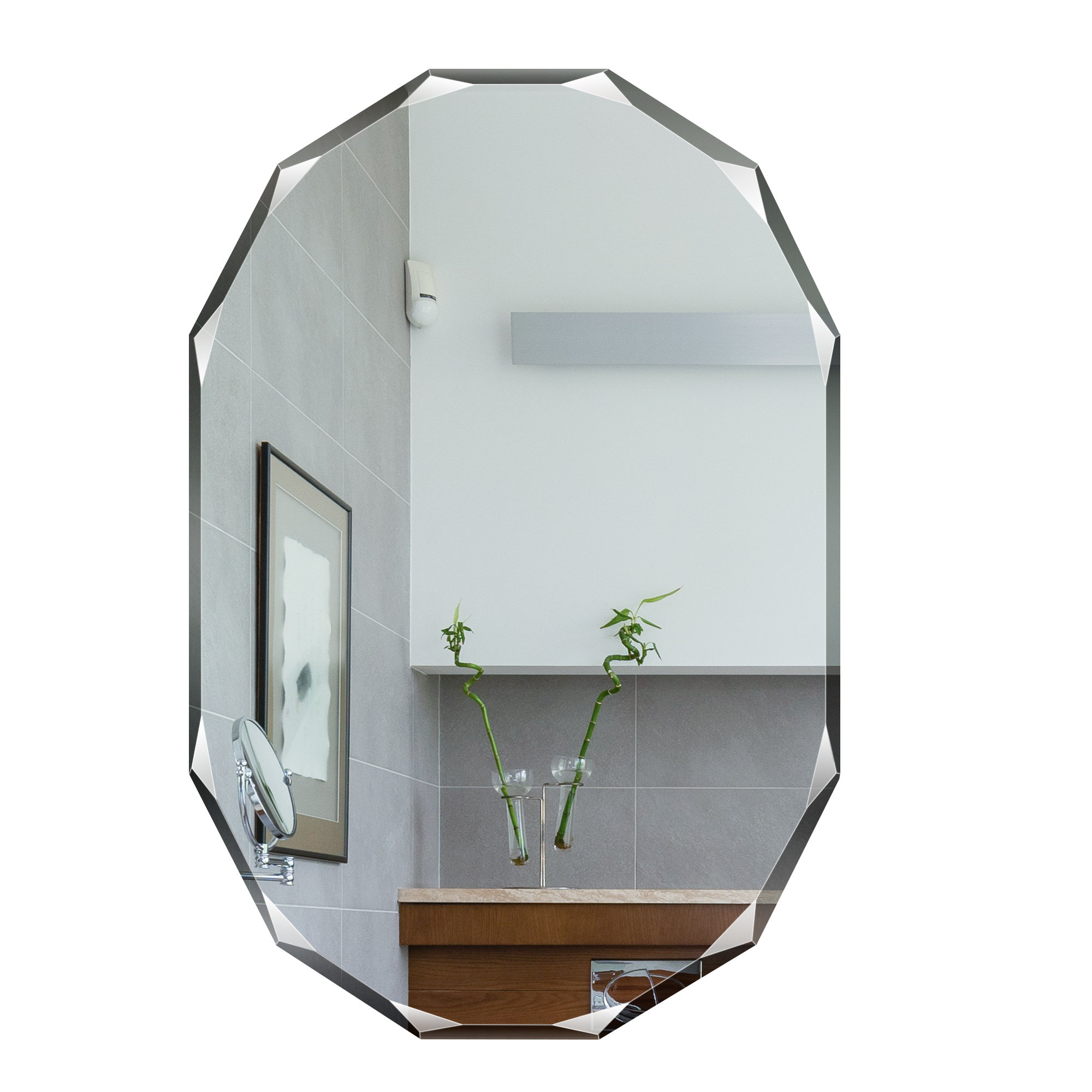 House of Hampton® Devika Wall Mirror & Reviews | Wayfair