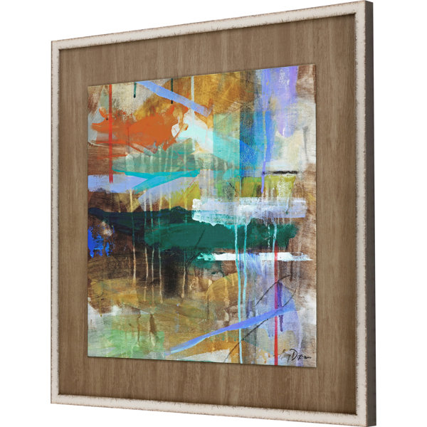 Paragon Iceland Browns III - Picture Frame Painting | Wayfair