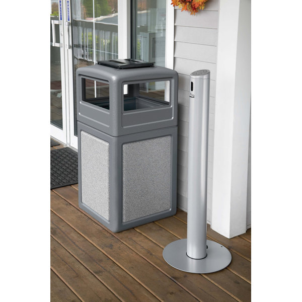 Commercial Zone Smokers' Outpost Smoke Stand Cigarette Receptacle ...