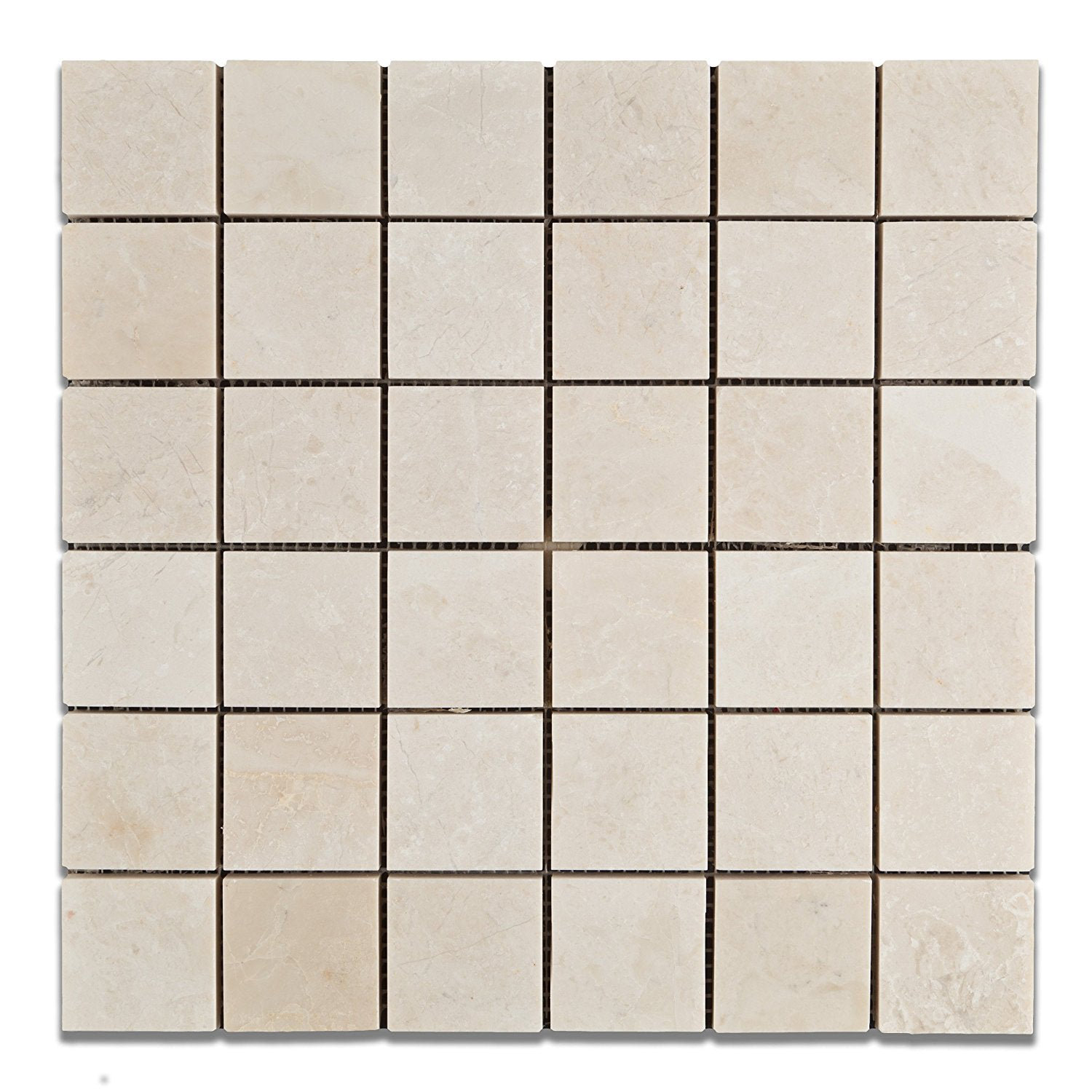 Stone & Tile Shoppe, Inc. Marble Grid Mosaic Wall & Floor Tile | Wayfair