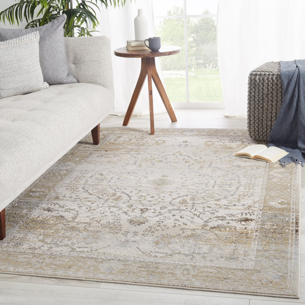 Birch Lane™ Lynnette Gray/Beige Rug & Reviews | Wayfair