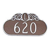 Montague Metal Products Victorian Address Plaque | Wayfair