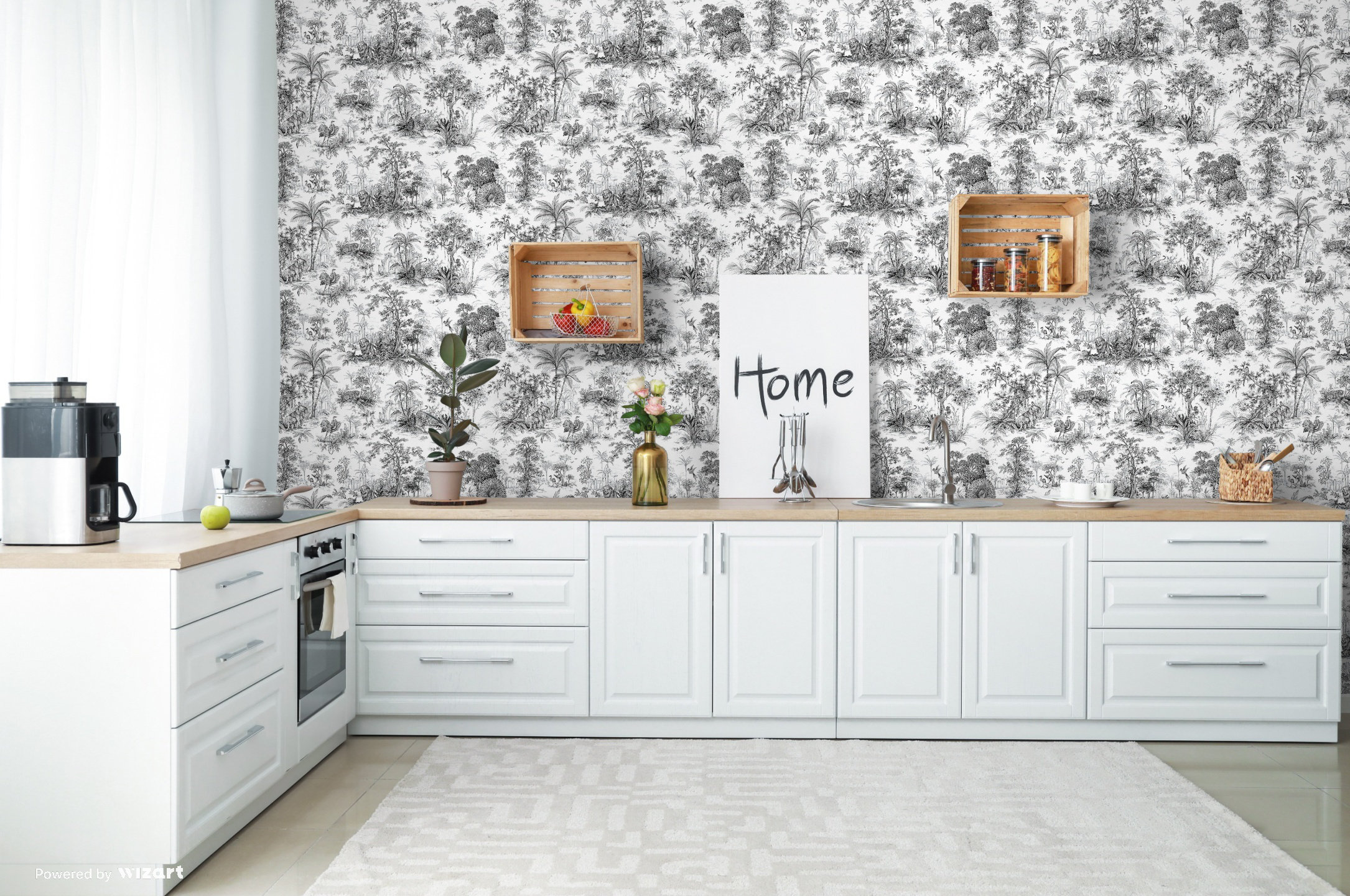 Rosalind Wheeler Anakah Floral Wallpaper | Wayfair.co.uk