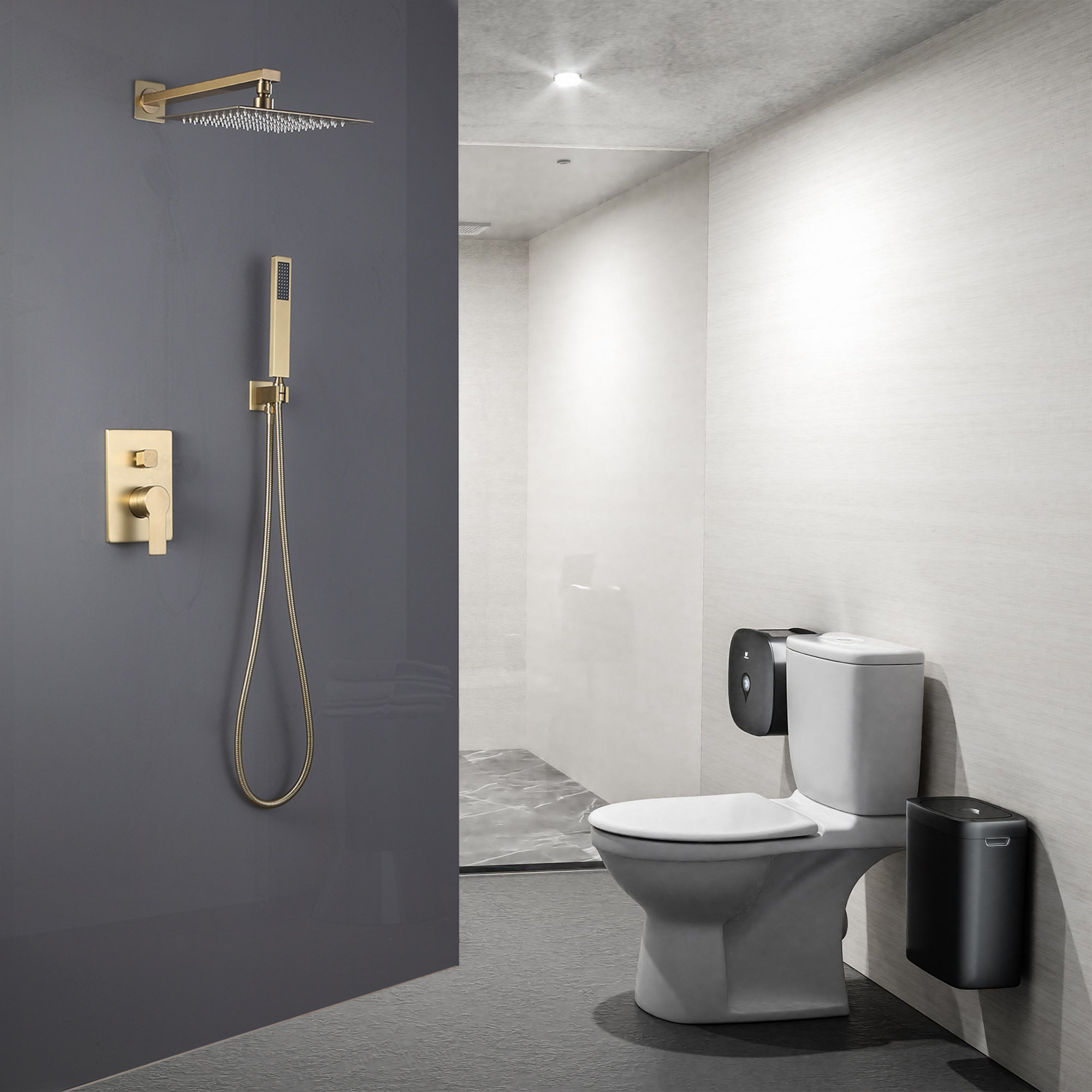 Selected Complete Shower System Tub and Shower Faucet with Rough-in ...