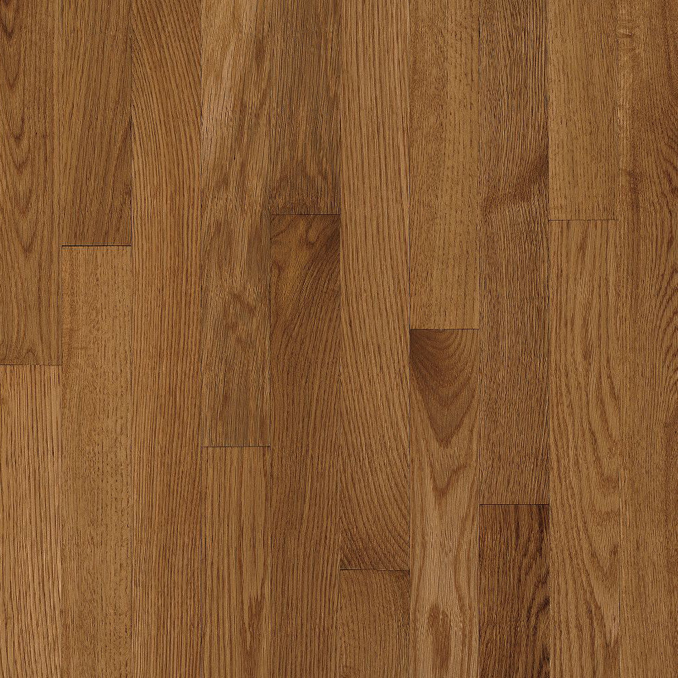 Bruce Flooring Oak 5/16" Thick x 2-1/4" Wide x Varying Length Solid ...