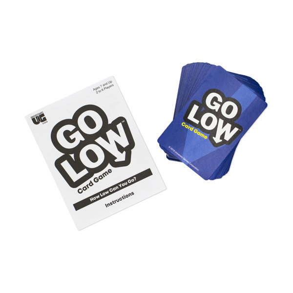 University Games Go Low Card Game | Wayfair