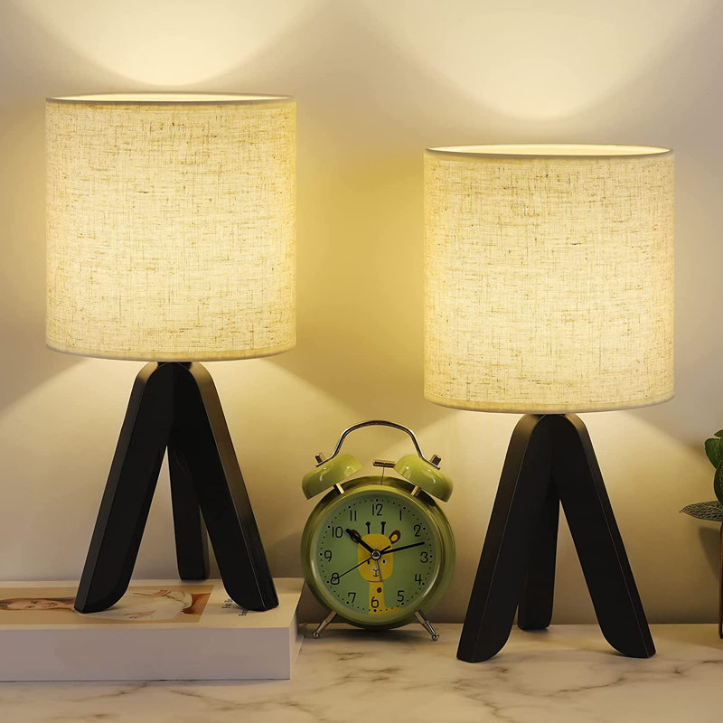 George Oliver Graycee Wood Tripod Lamp | Wayfair