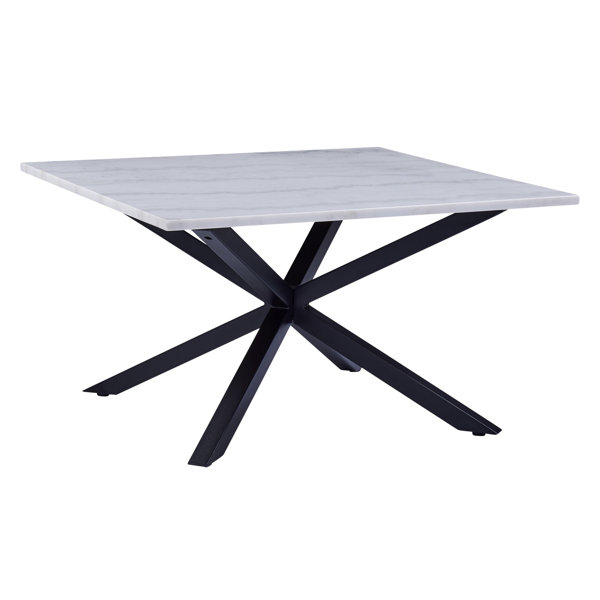August Grove Hucksley Cross Legs Coffee Table | Wayfair.co.uk