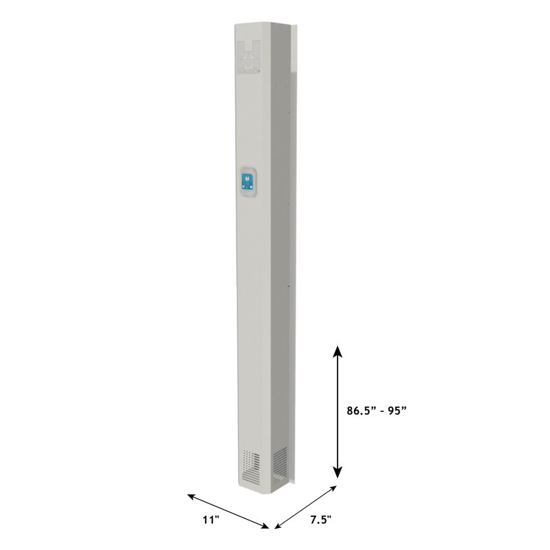 Humidex Basement Digital Ventilation System 95.5" H Dehumidifier ...