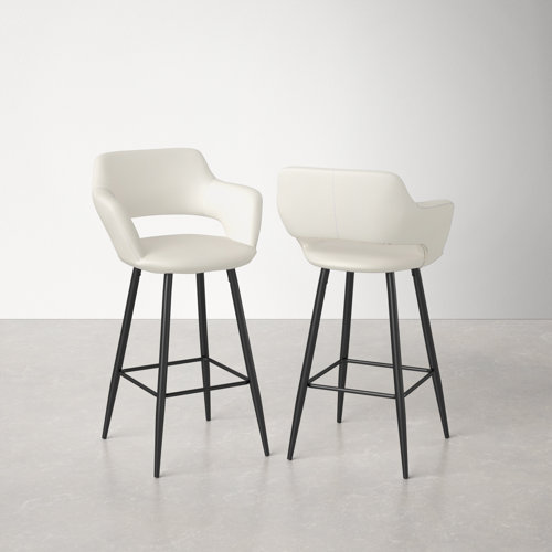 Modern Full Back Bar Stools + Counter Stools | AllModern