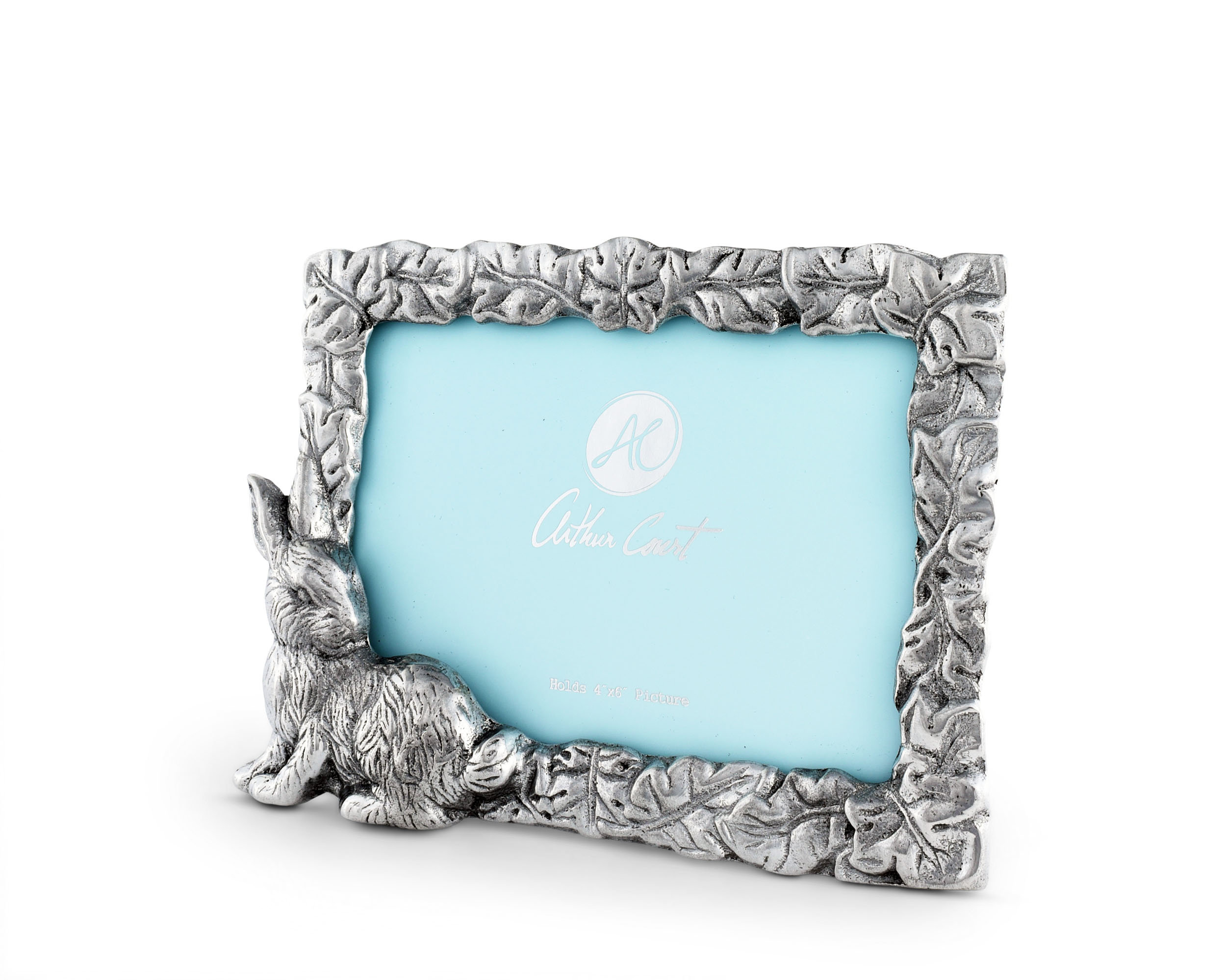 Arthur Court Bunny Metal Picture Frame | Wayfair