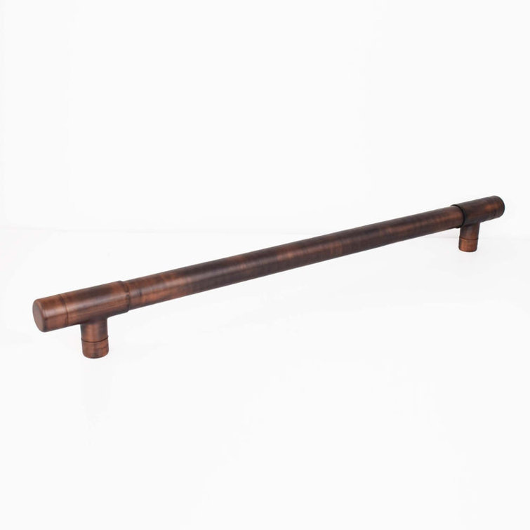 Proper Copper Design Rustic Aged Copper T-Barn Door Handles | Wayfair.co.uk