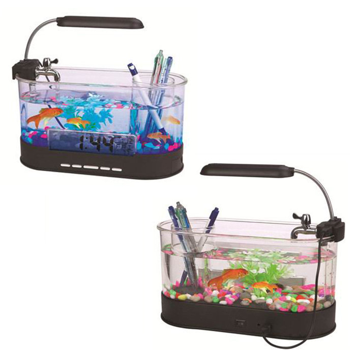 Tucker Murphy Pet™ Cheril 1.8 Gallons USB Desktop Aquarium Kit ...
