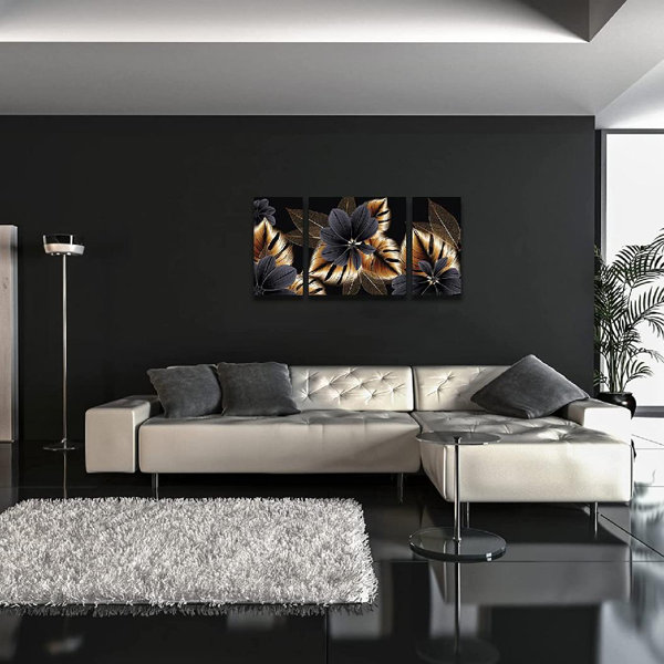 Rosdorf Park 3 Piece Modern Wall Decor Set | Wayfair