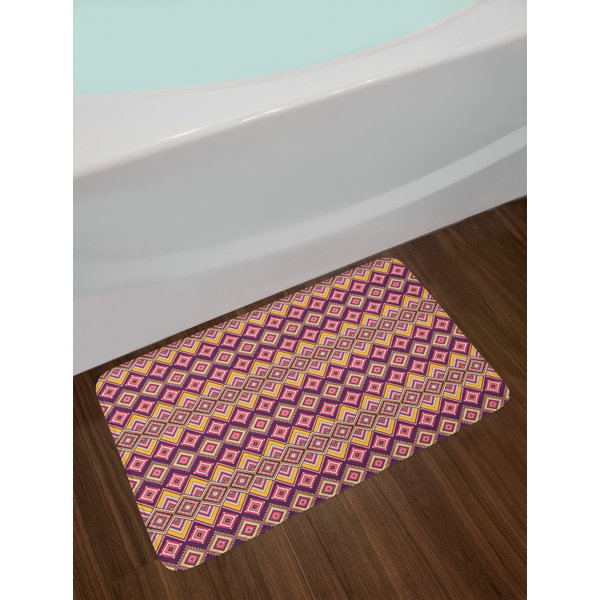 East Urban Home Aztec Bath Rug | Wayfair